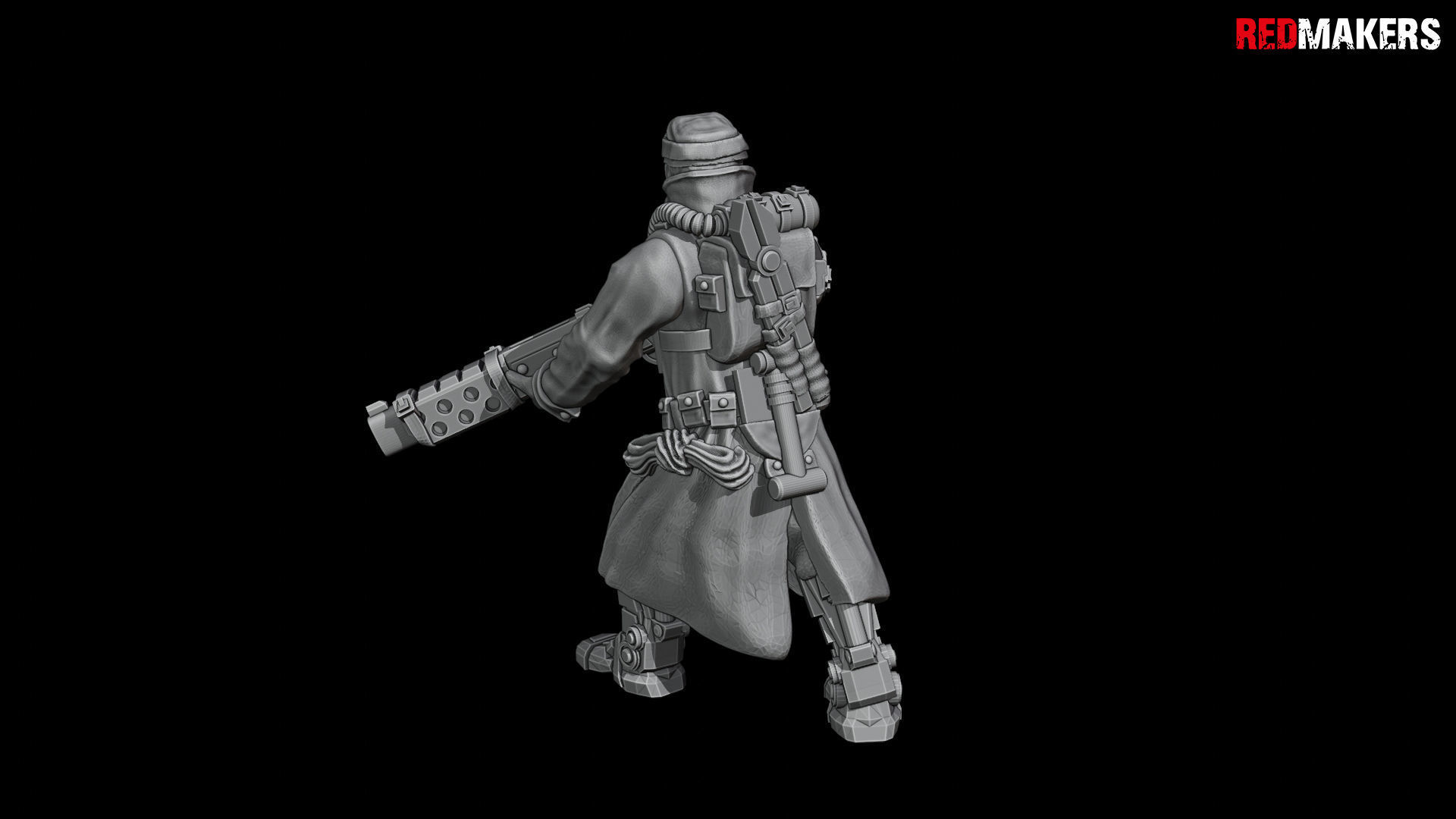 Death Squad Engineers of the Imperial Force 3D model 3D printable ...