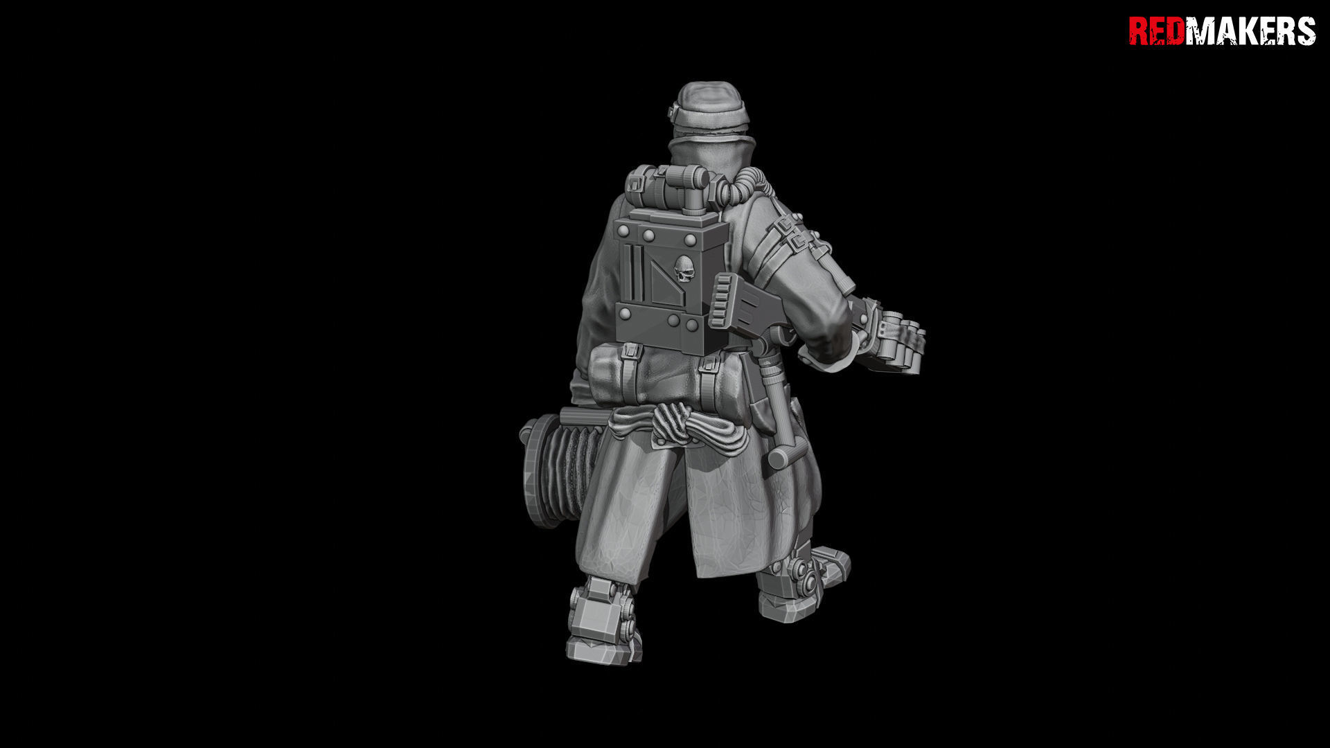 Death Squad Engineers of the Imperial Force 3D model 3D printable ...