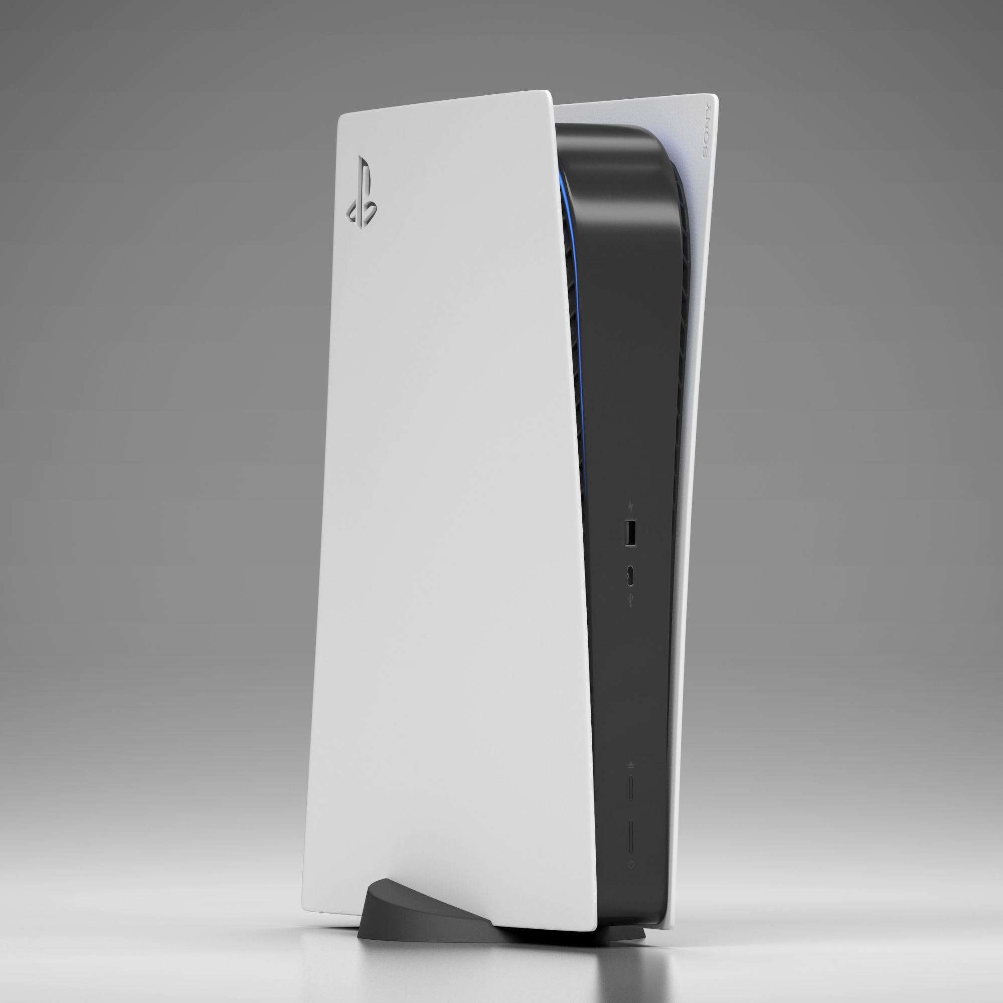 PS5 Console Digital Edition 3D model | CGTrader