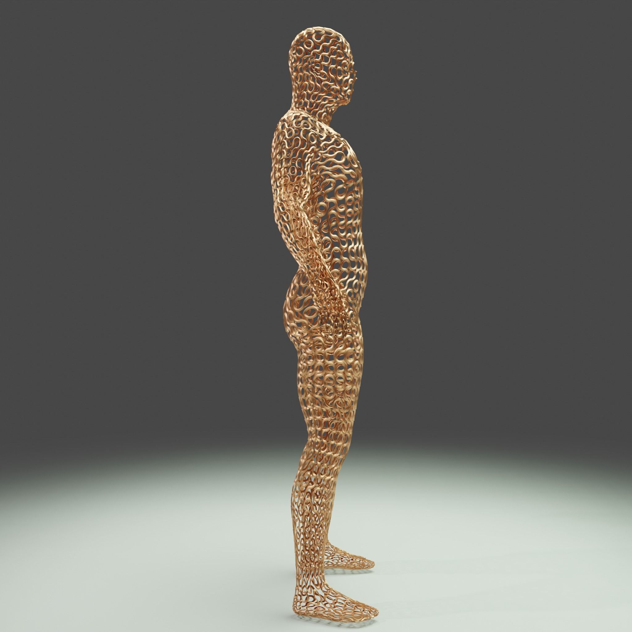 Human Abstract Shape 3D model | CGTrader