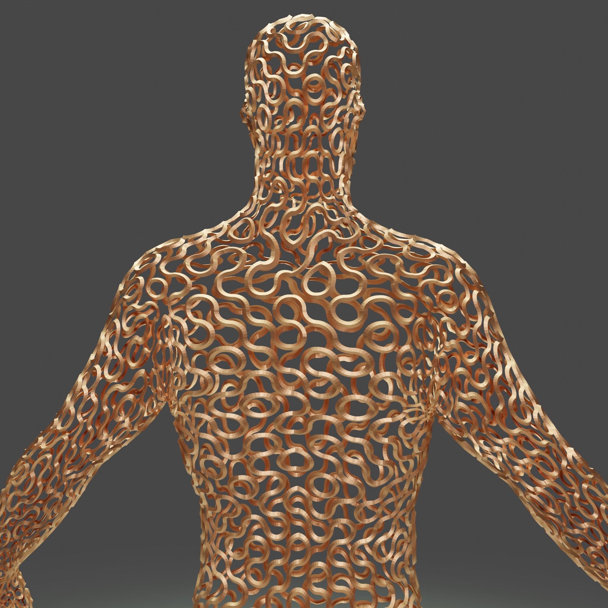 Human Abstract Shape 3D model | CGTrader