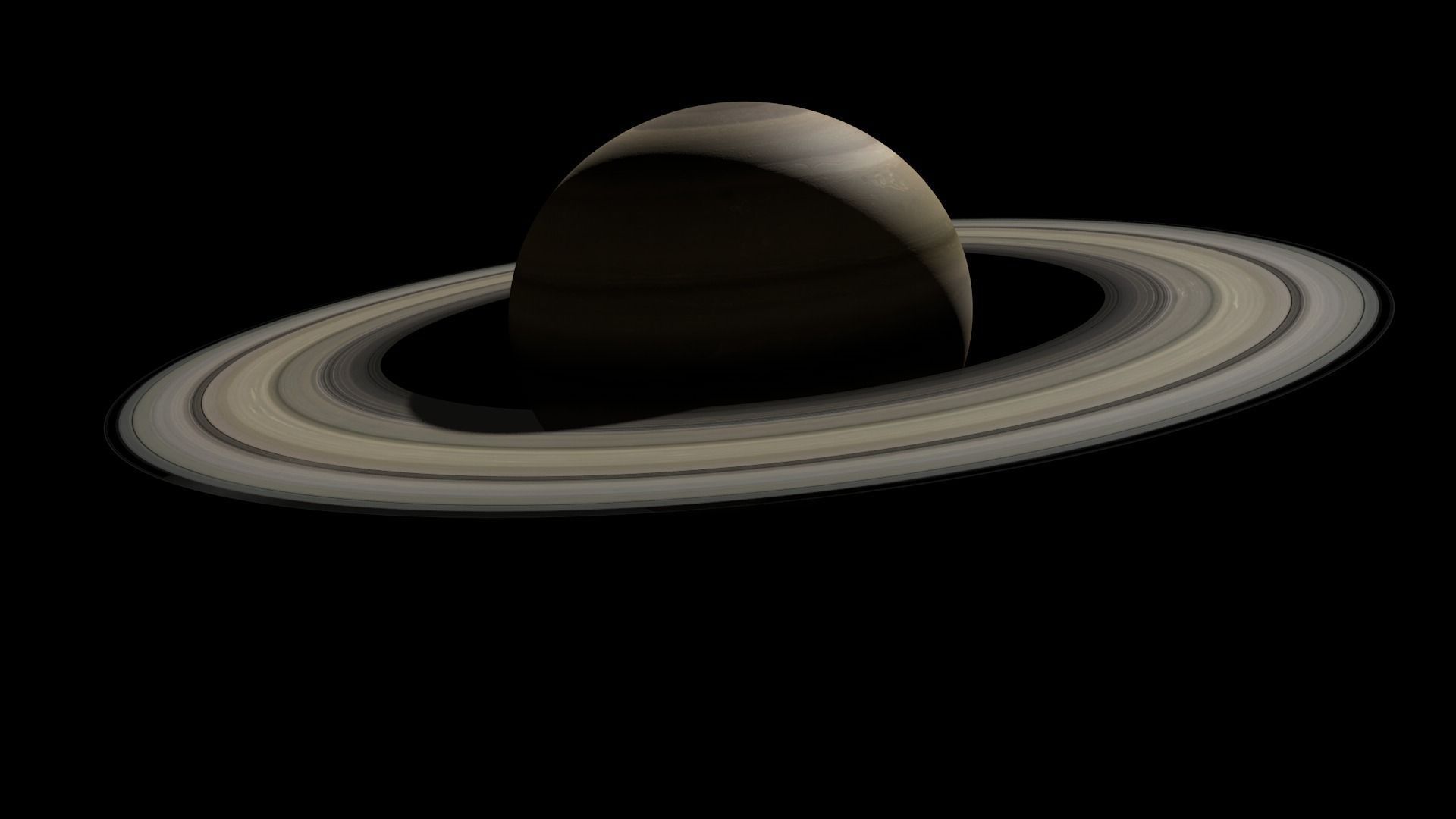 Saturn Realistic 5K 3D model | CGTrader