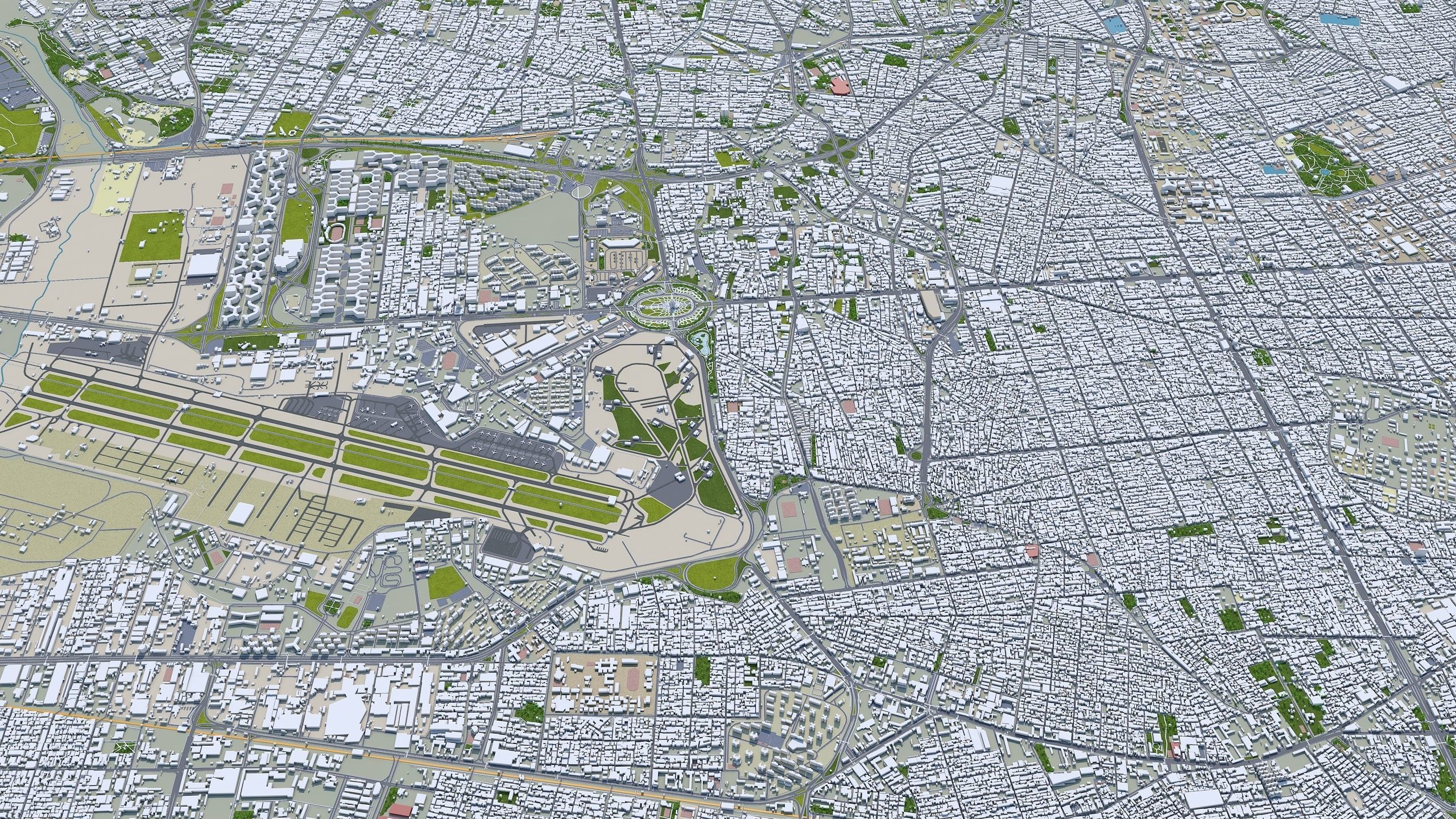 3D model Tehran City Iran VR / AR / low-poly | CGTrader