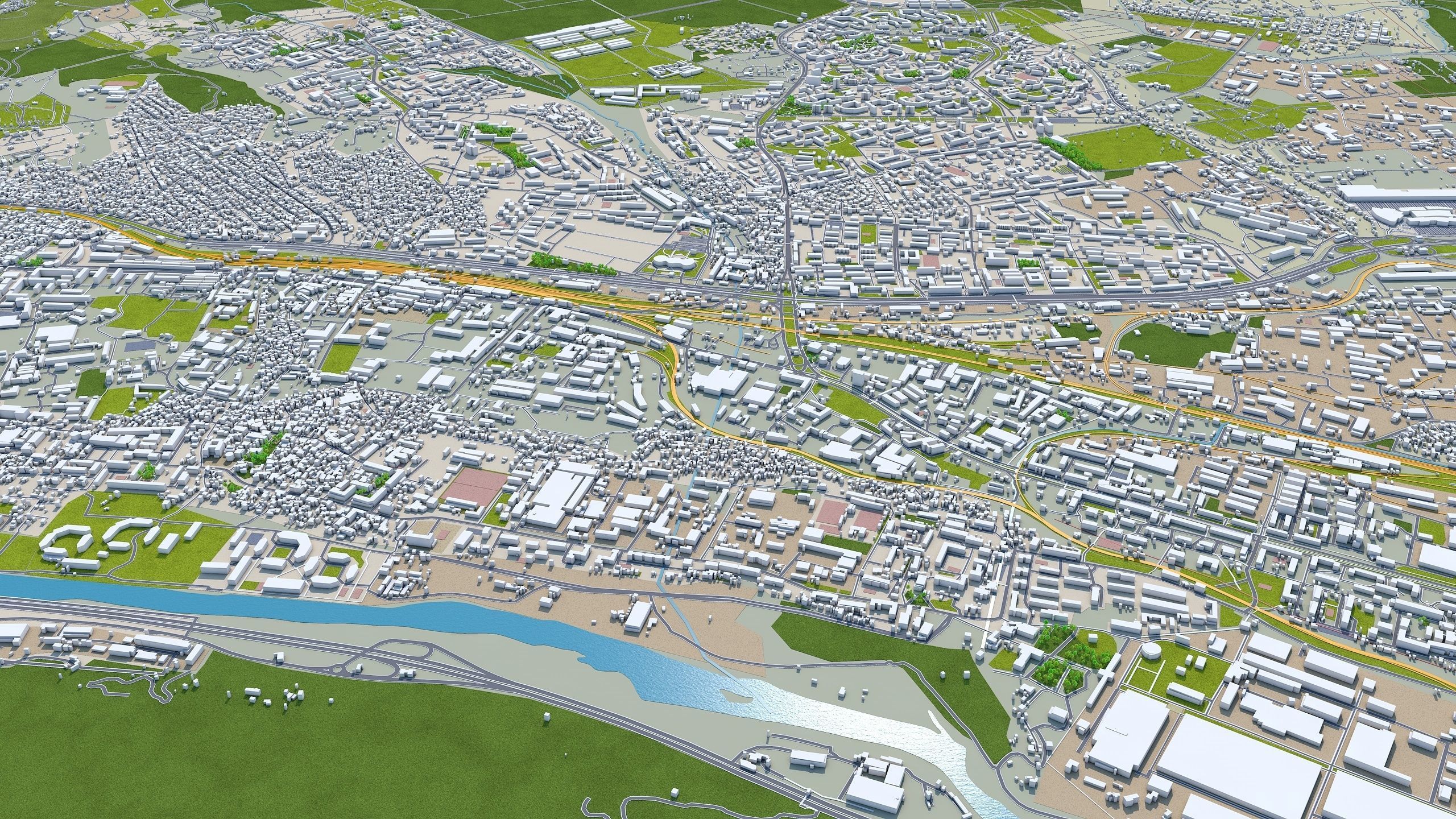 3D model Tbilisi Capital of Georgia VR / AR / low-poly | CGTrader