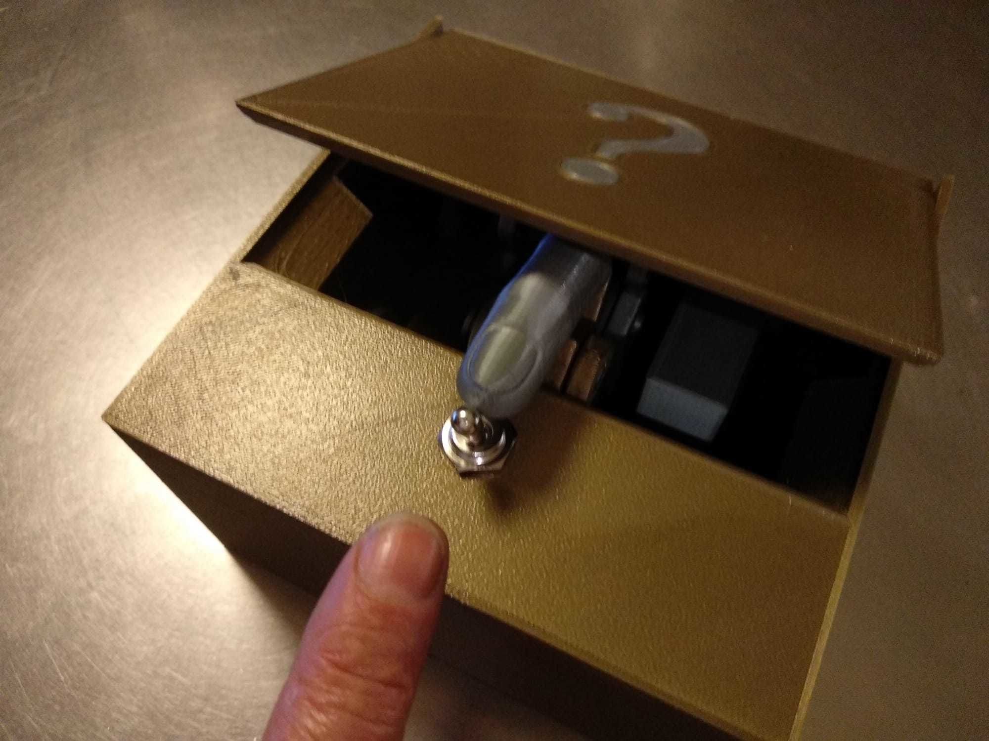 3D print model Mistery Box - Useless Machine | CGTrader