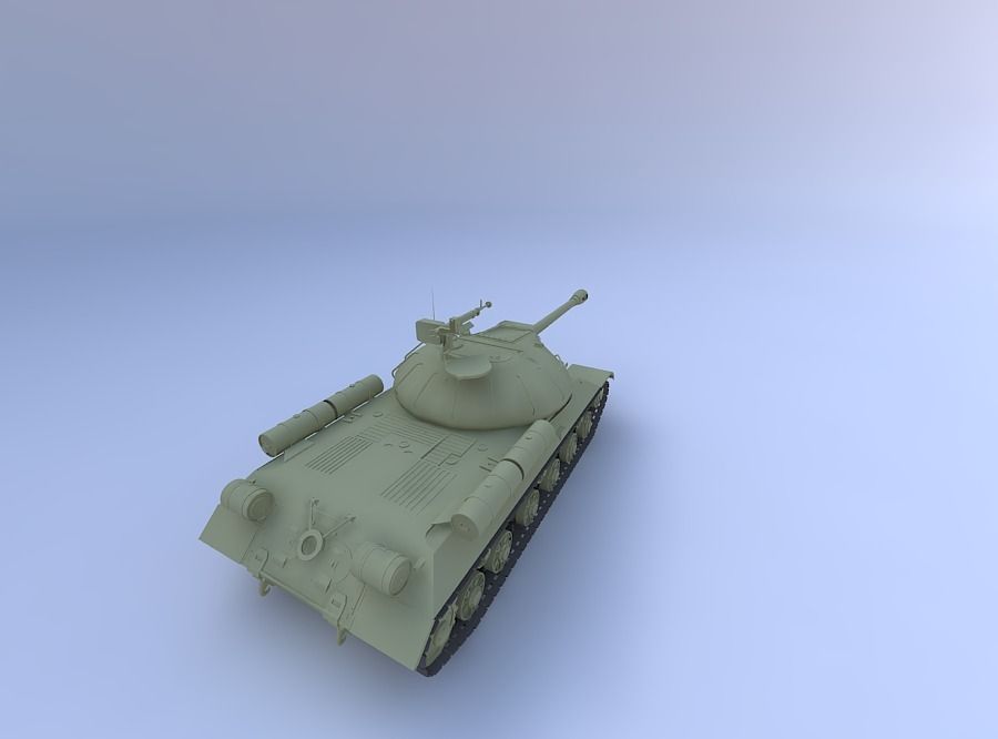 JS-3 Tank 3D model | CGTrader