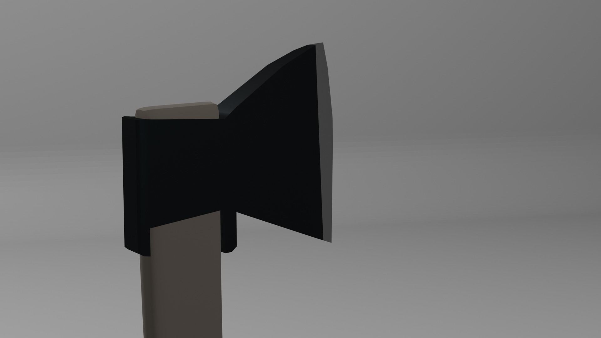 Low-poly axe free 3D model | CGTrader