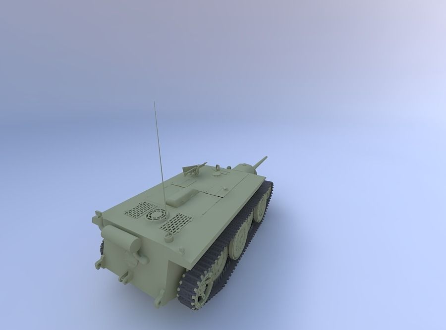 E10 Tank Destroyer 3D model | CGTrader