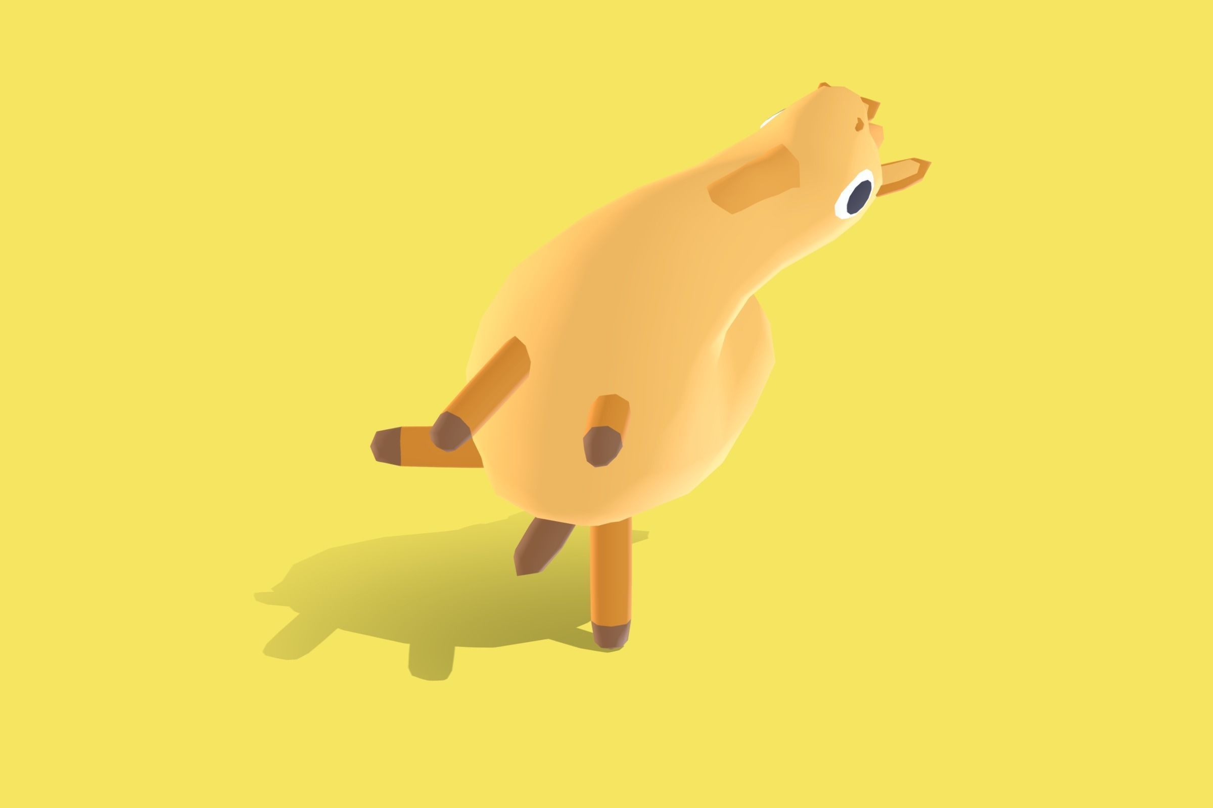 3D model Hump the Camel - Quirky Series VR / AR / low-poly | CGTrader