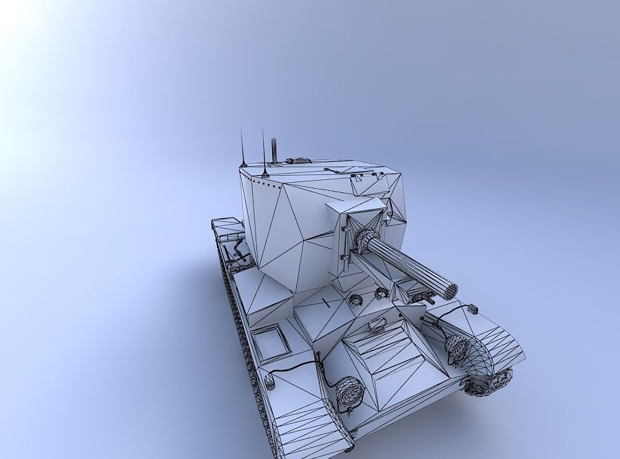 Bishop Tank, (87.5 mm) 3D model | CGTrader