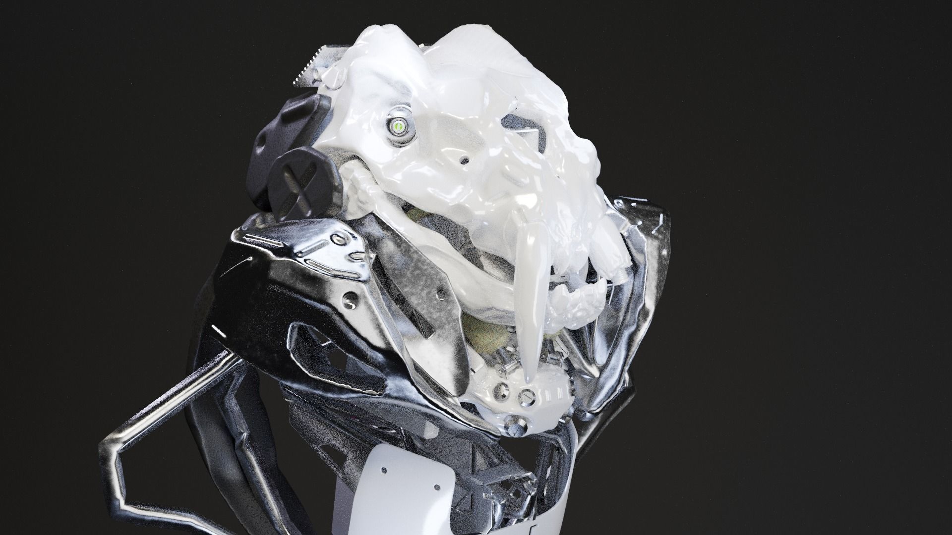Robot head free 3D model | CGTrader