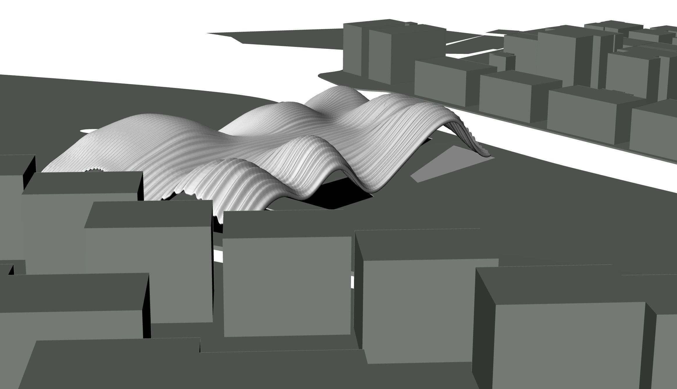 3D model Organic Shell Roof Modeling VR / AR / low-poly | CGTrader