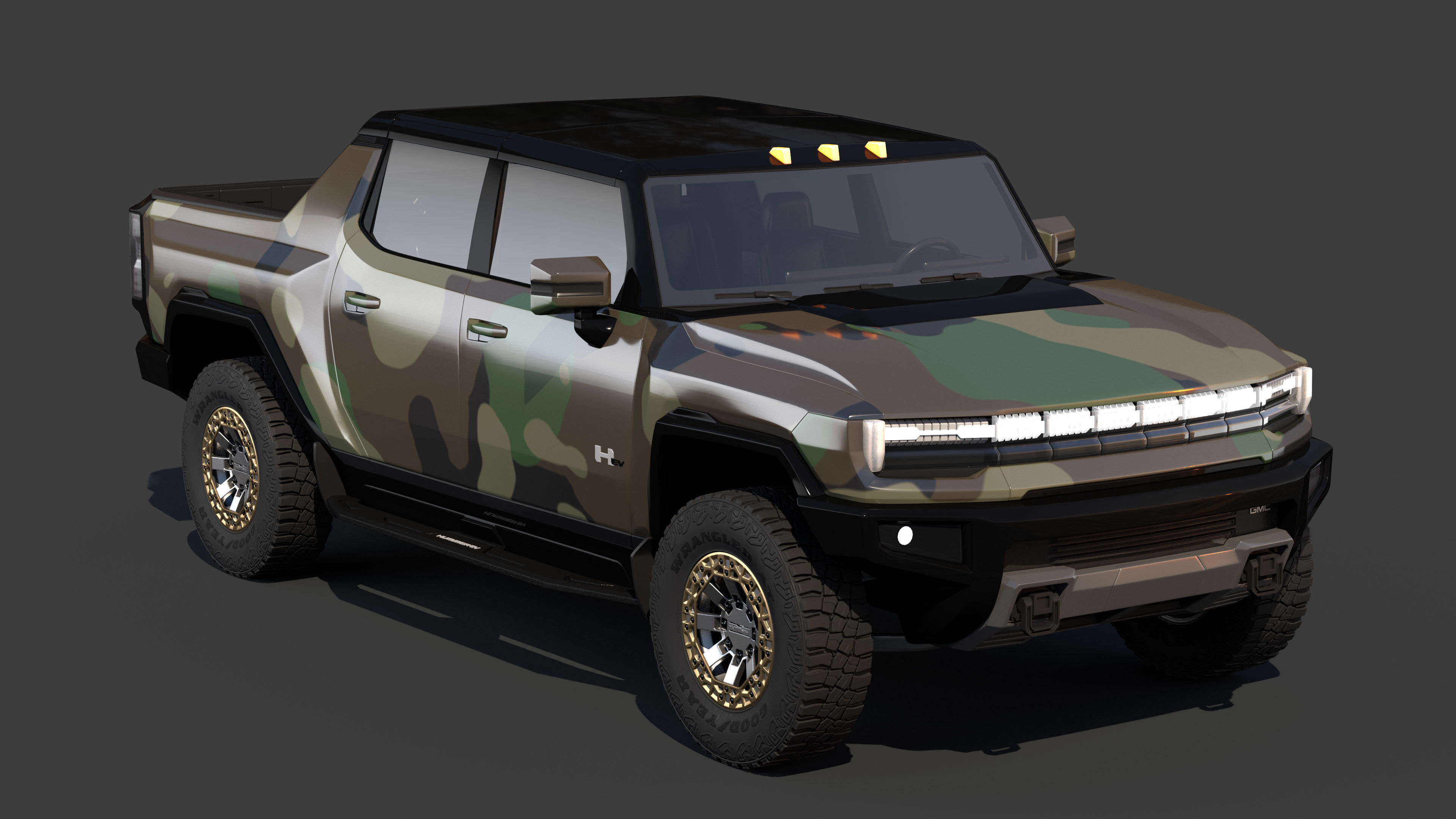 Hummer ev 3D model | CGTrader