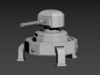 3D model Three Gun Turrets VR / AR / low-poly | CGTrader