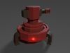 3D model Three Gun Turrets VR / AR / low-poly | CGTrader