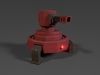 3D model Three Gun Turrets VR / AR / low-poly | CGTrader