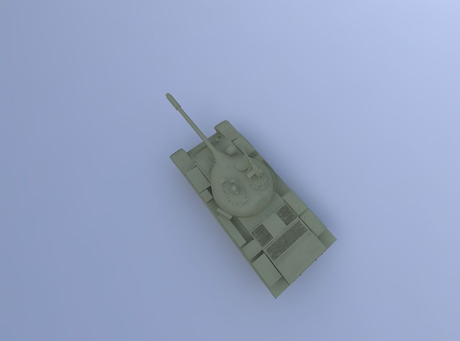 TR-580 Tank 3D model | CGTrader