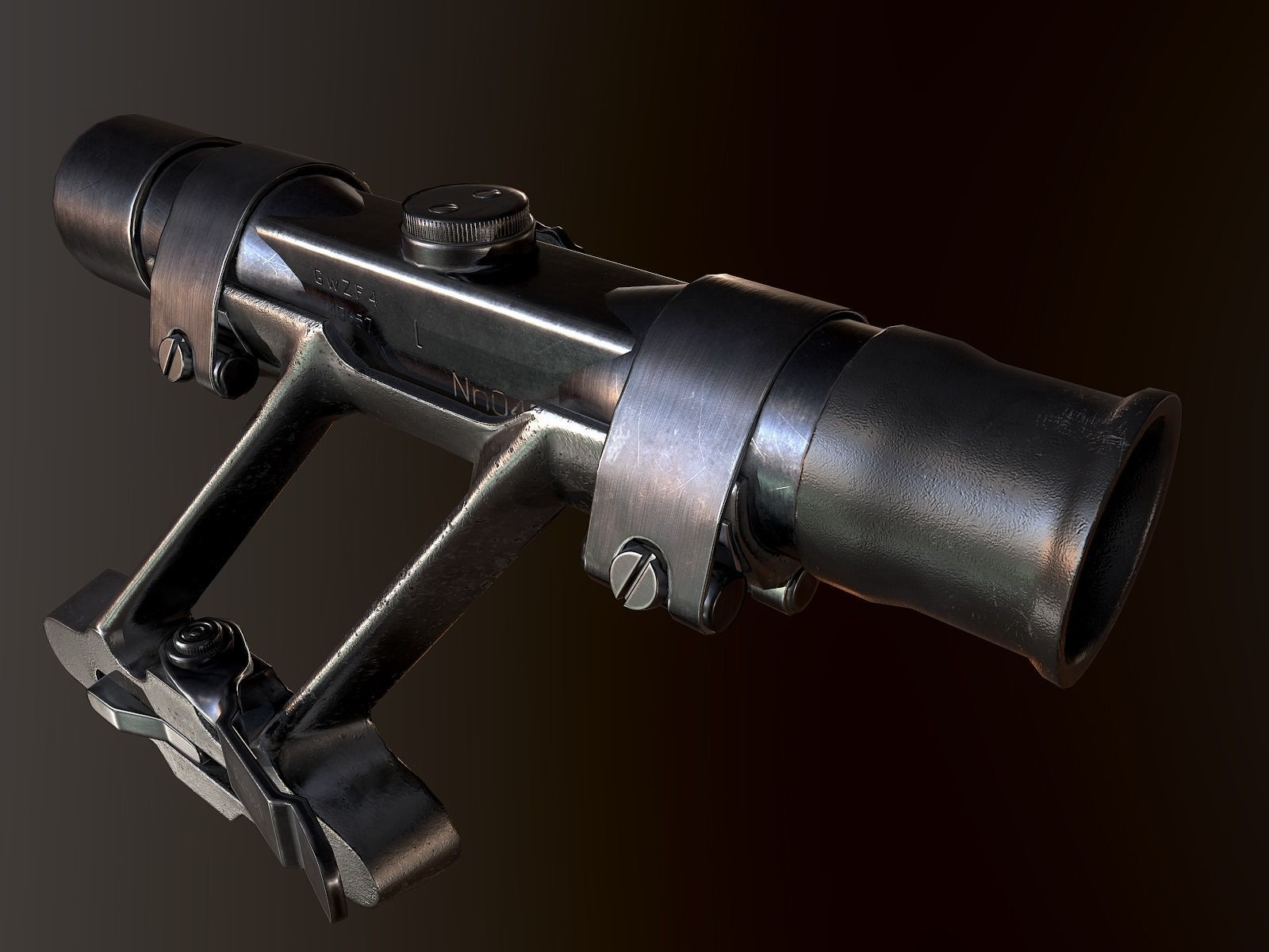 3D model K98 ZF4 German Scope WW2 PBR VR / AR / low-poly | CGTrader