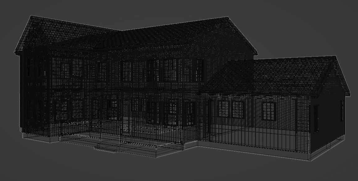 2-Story House 3D model | CGTrader