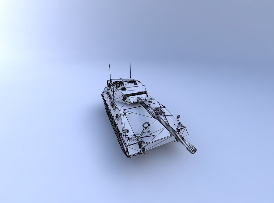 TAM Tank 3D model | CGTrader