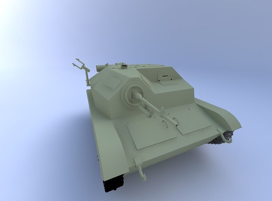 TKS Tank 3D model | CGTrader