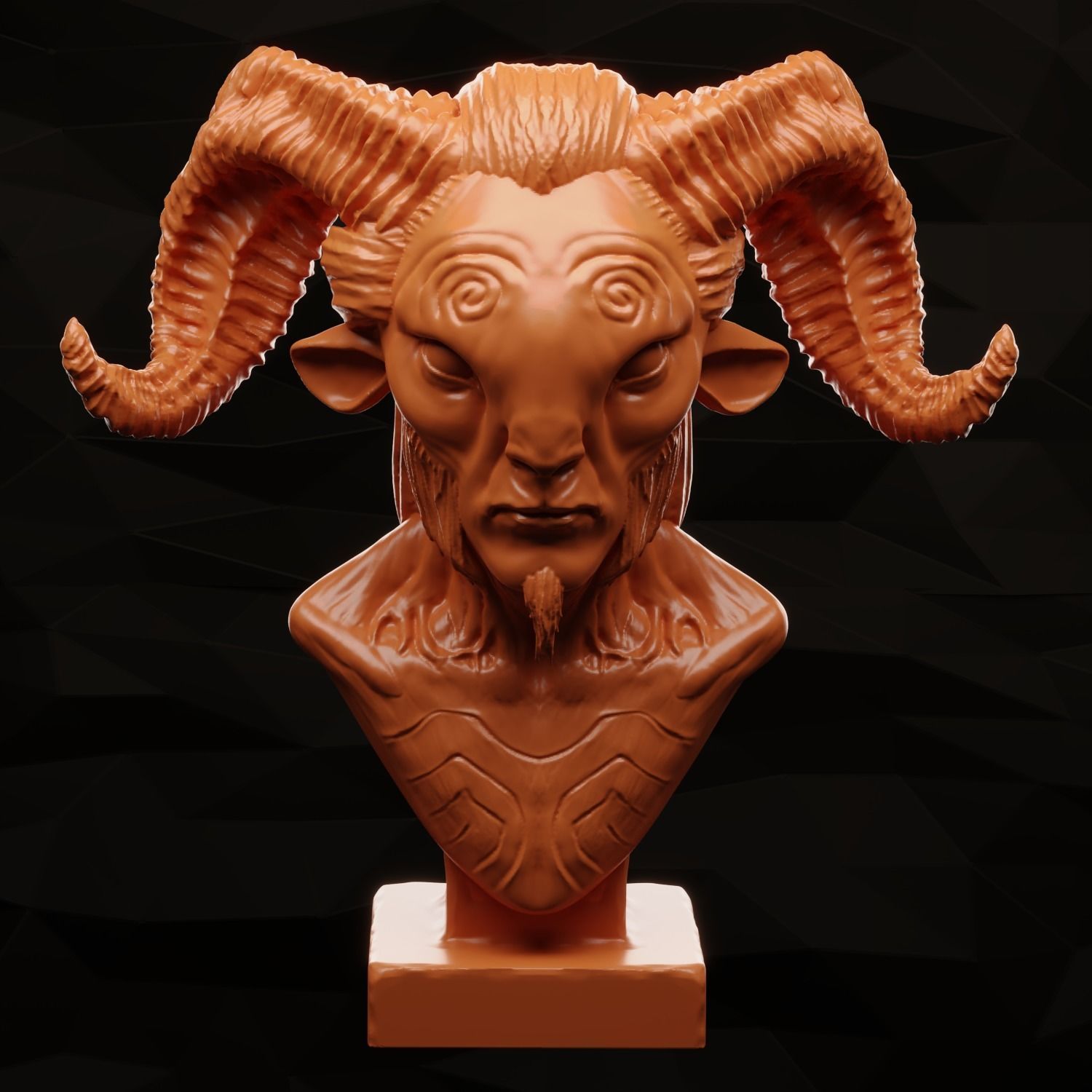 Faun - Pans Labyrinth 3D model 3D printable | CGTrader