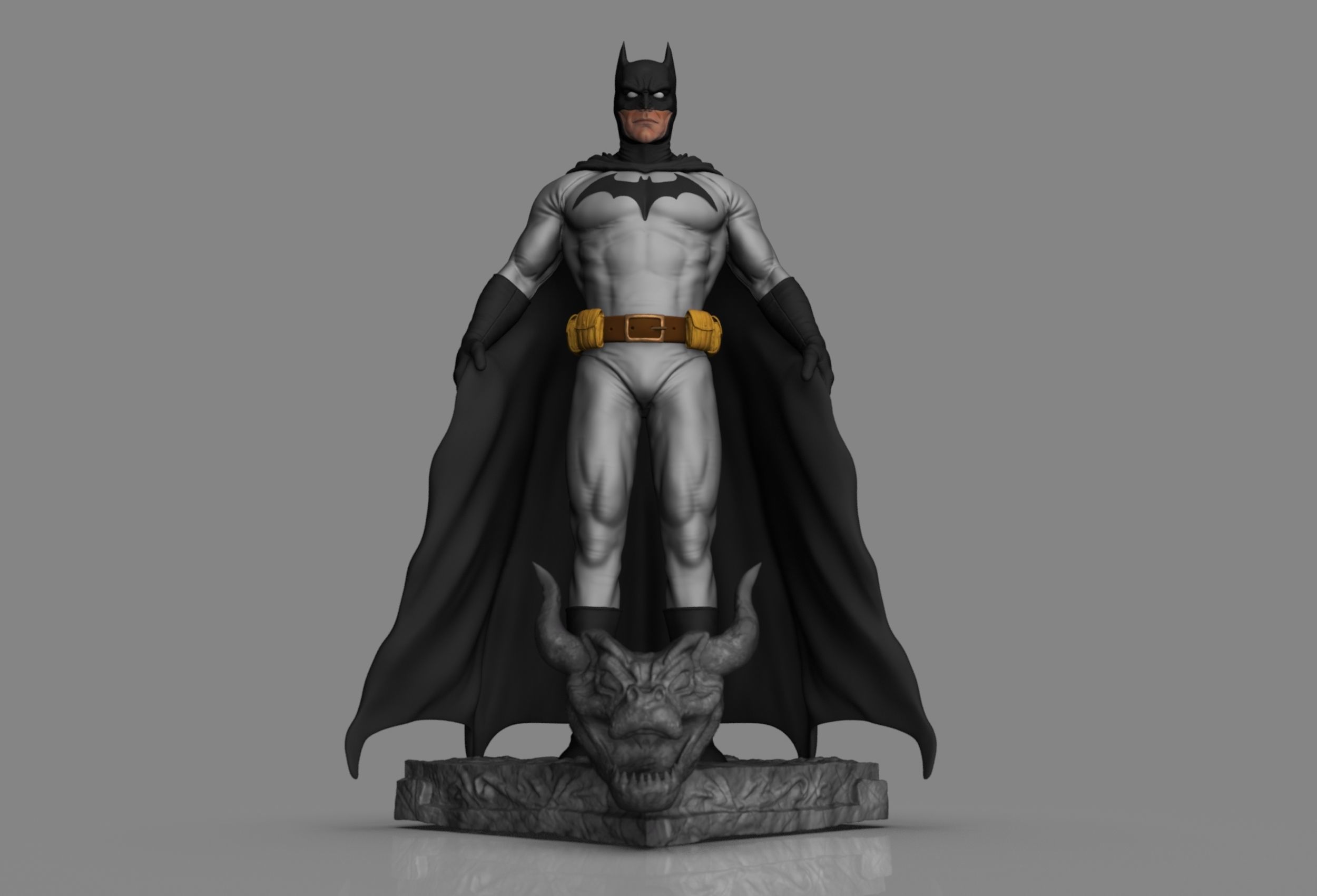 Batman 3D Figure 3D model 3D printable | CGTrader