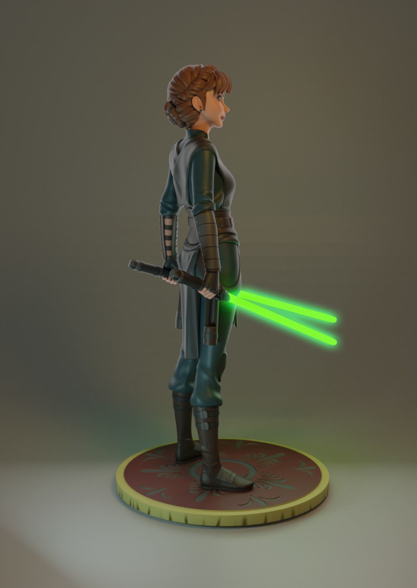 Darth Elsa and Jedi Anna Combo free 3D model 3D printable | CGTrader