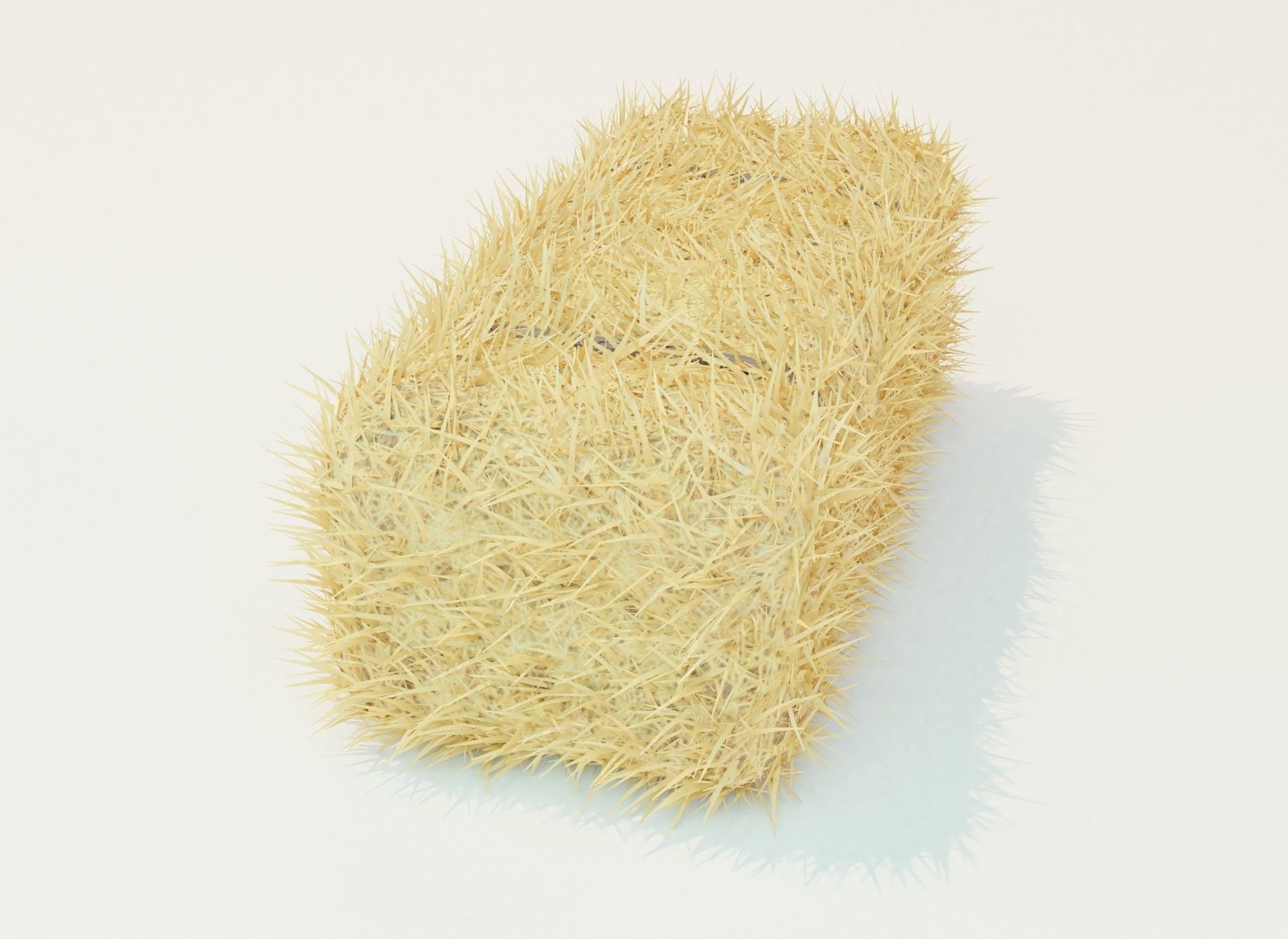 Hay Bale Square 3D Model 3D model | CGTrader