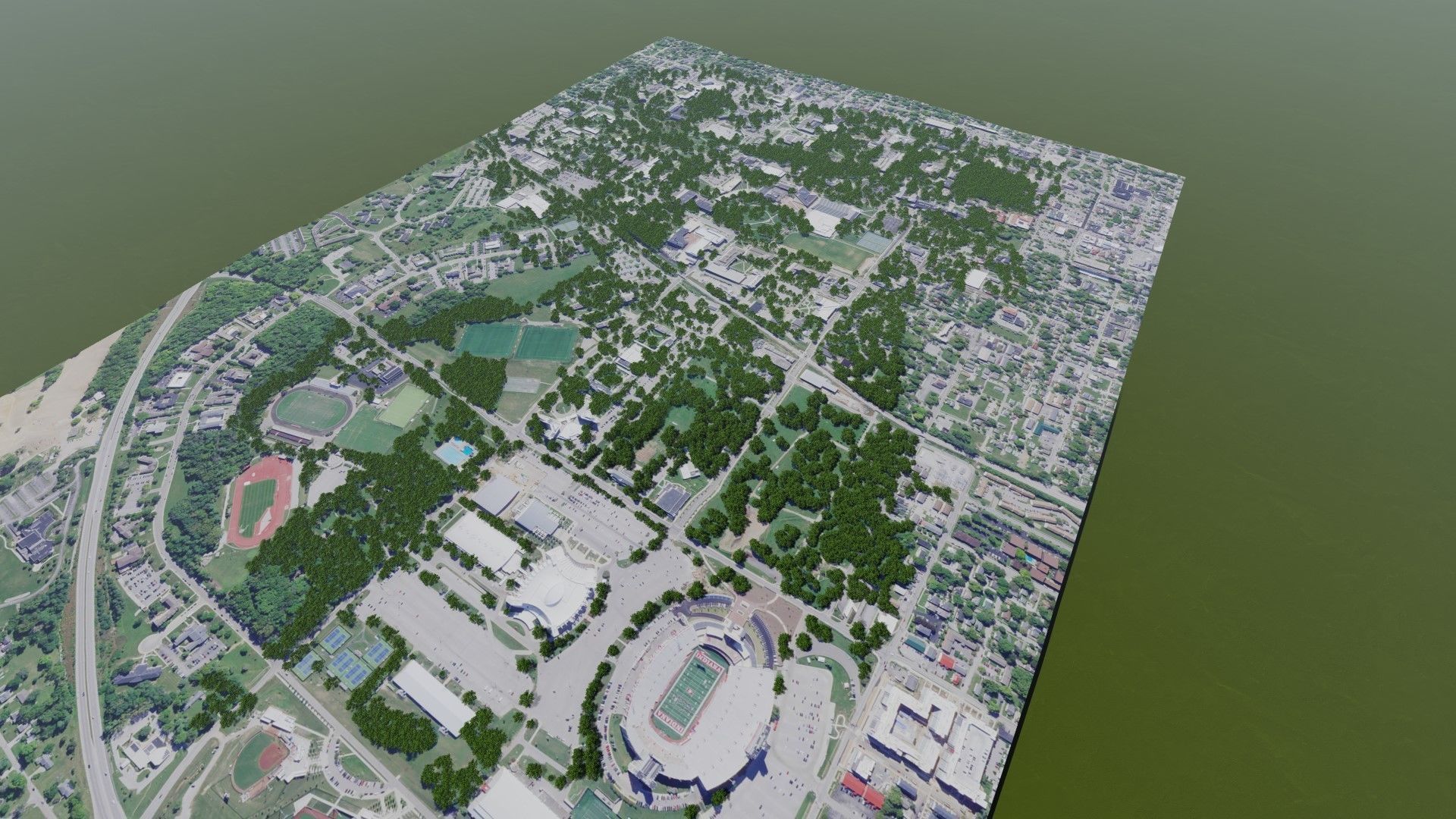 Indiana University 3D model | CGTrader