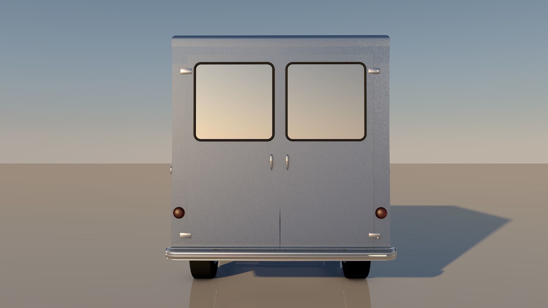 Chevrolet P10 step van 3D model | CGTrader