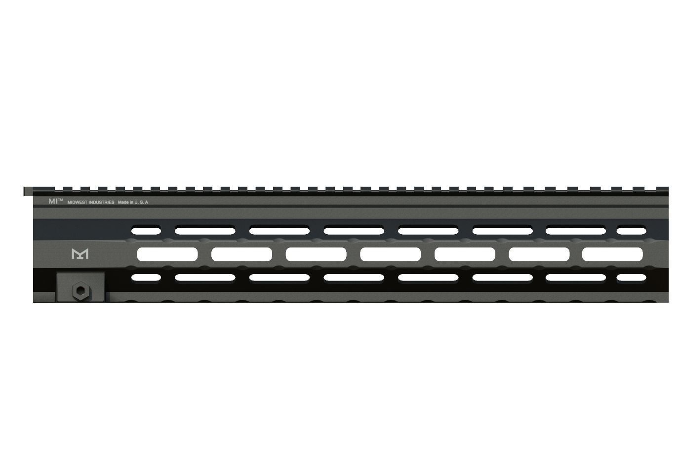 3D model MI-HK416-MR556 Handguard M-LOK Compatible Carbine VR / AR ...
