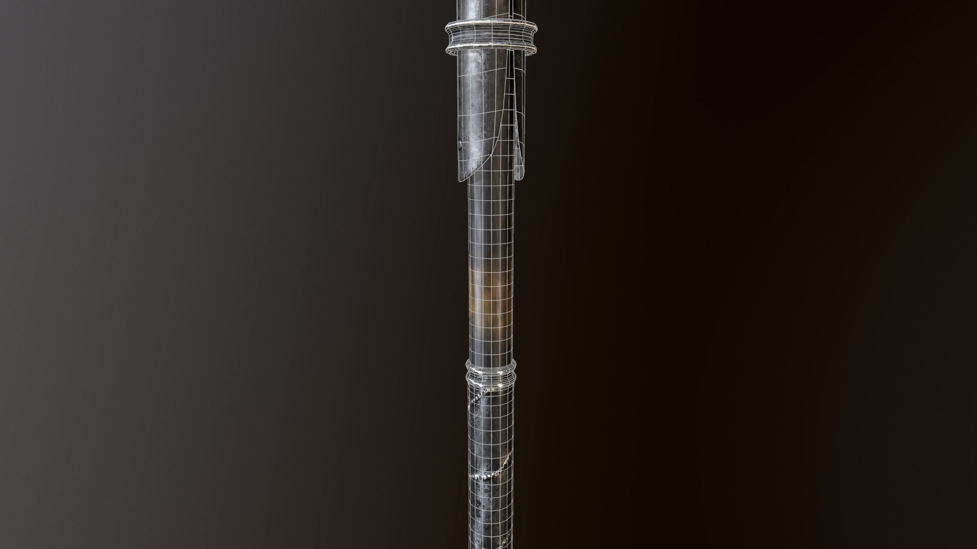 3D model The Pernach flanged mace VR / AR / low-poly | CGTrader