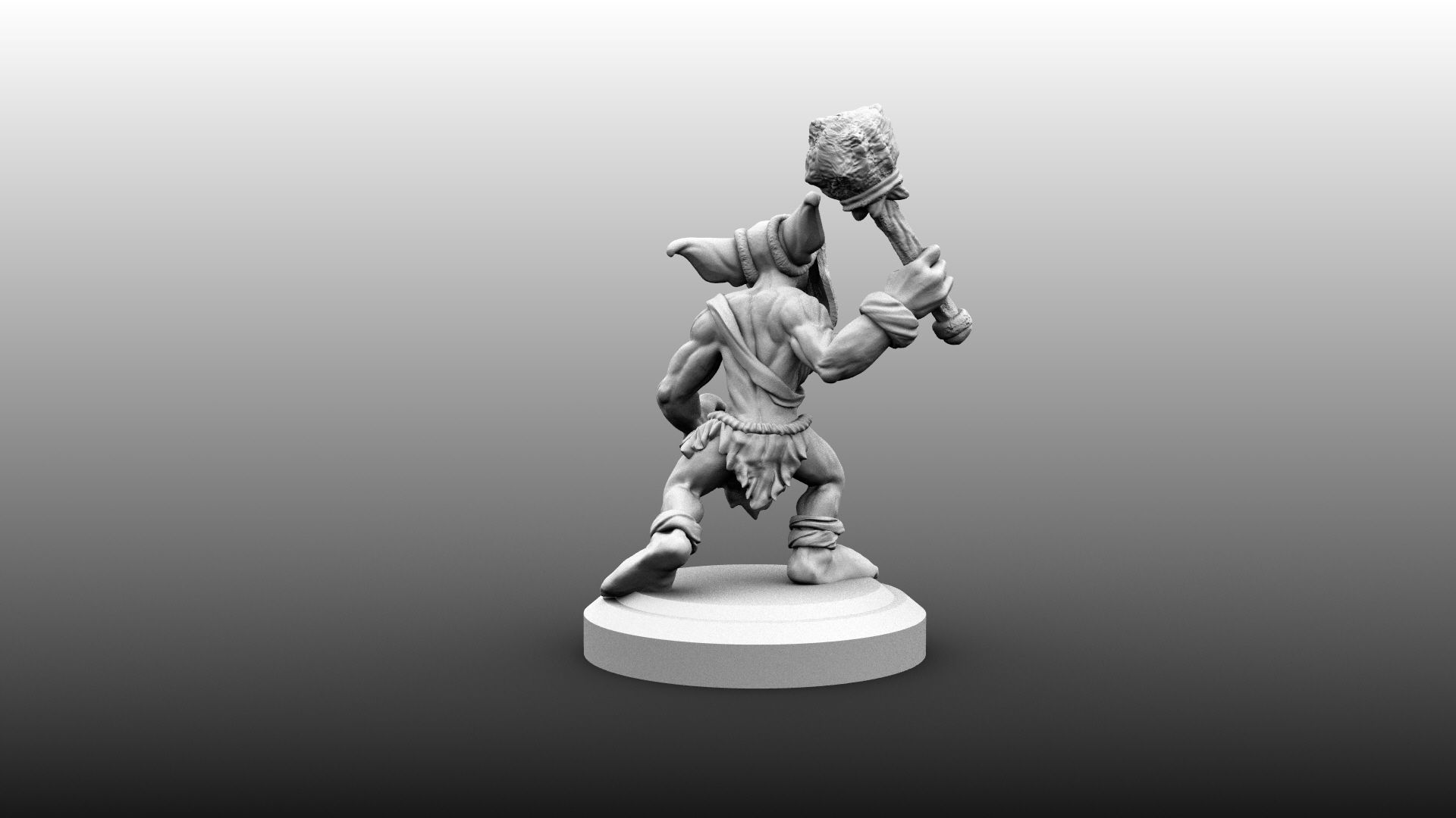 Tribal Goblin Bundle 3D model 3D printable | CGTrader