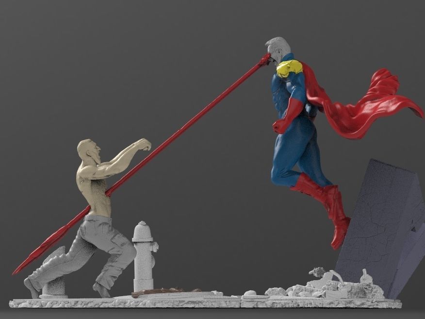 HOMELANDER MINIATURE - STL - 3D model 3D printable | CGTrader