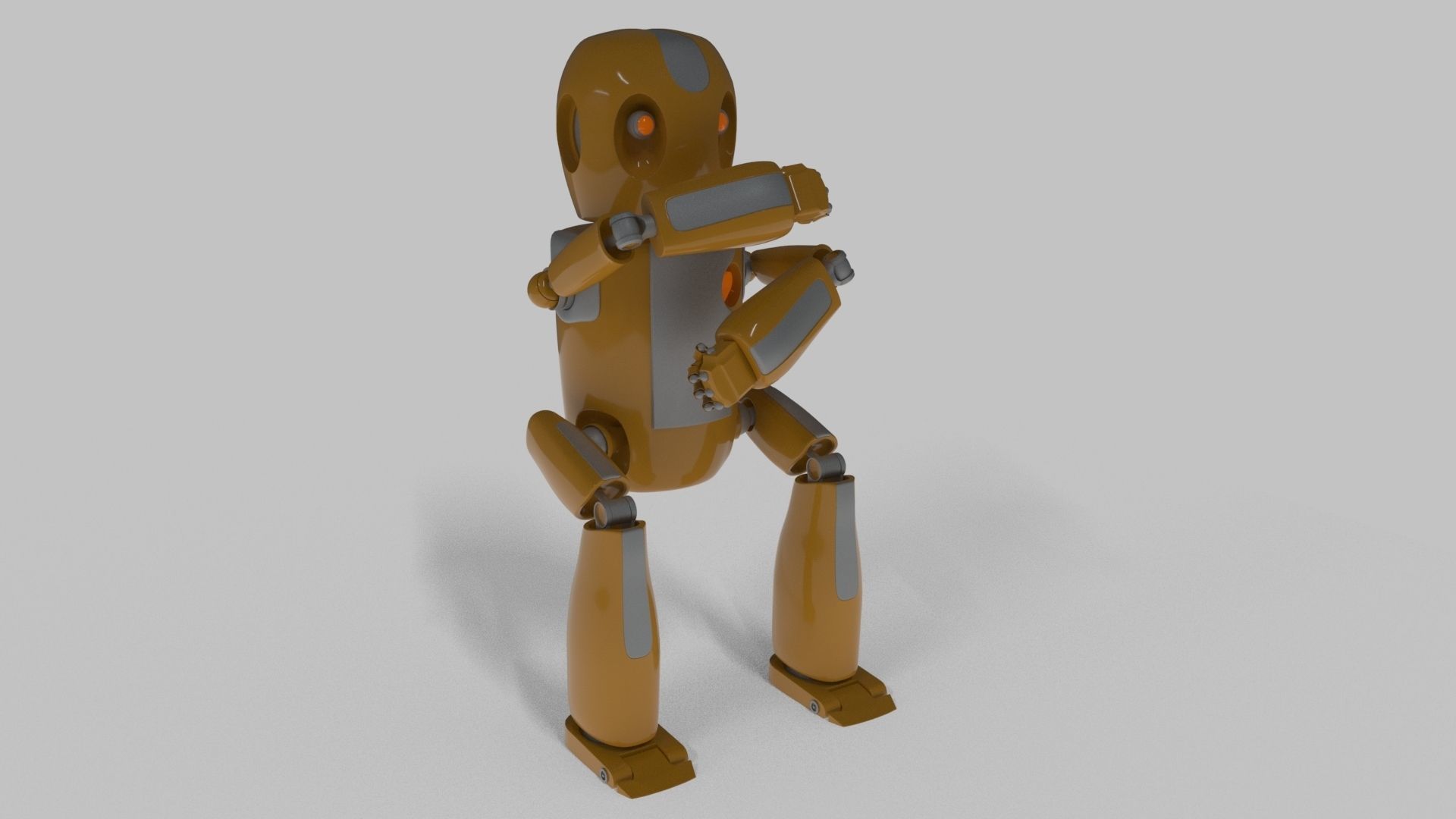 Robot 3D model Rigged free 3D model rigged | CGTrader