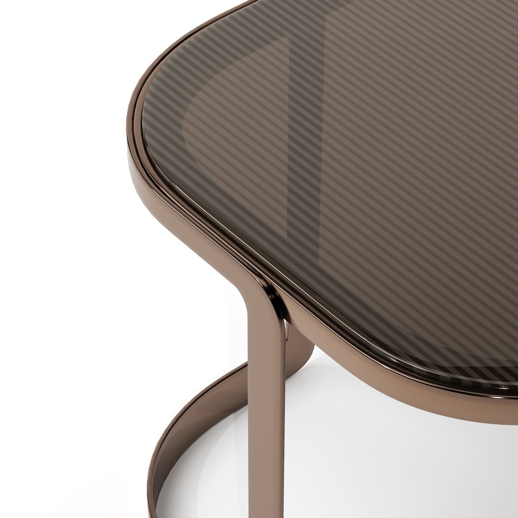 Fendi BENT Coffee Table 560 mm 3D model | CGTrader