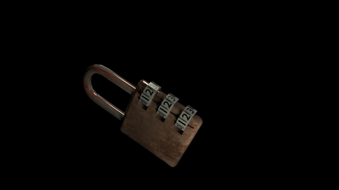 3D model Padlock Unity FBX 3D Model VR / AR / low-poly | CGTrader