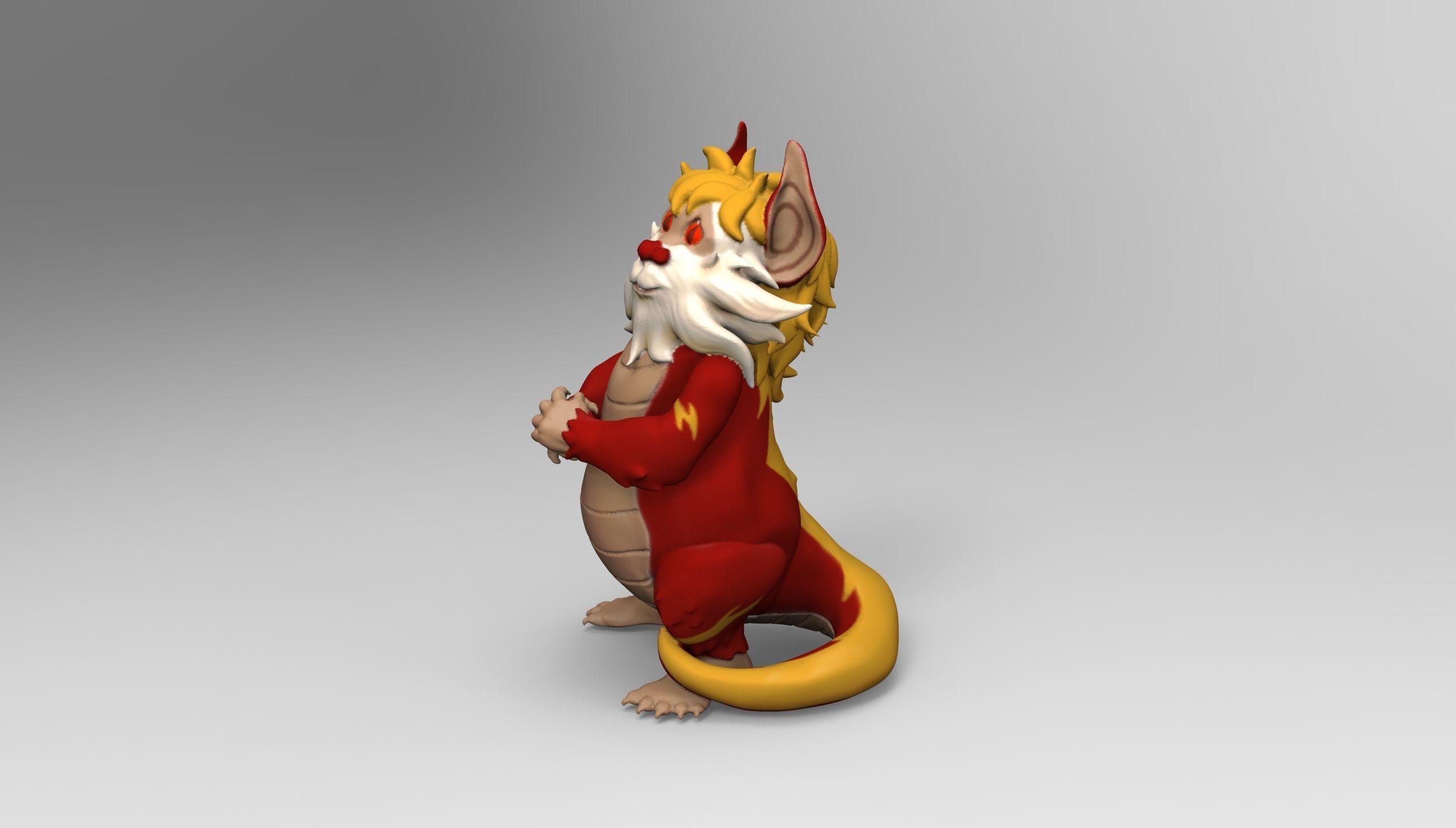 Snarf ThunderCats 3D model 3D printable | CGTrader