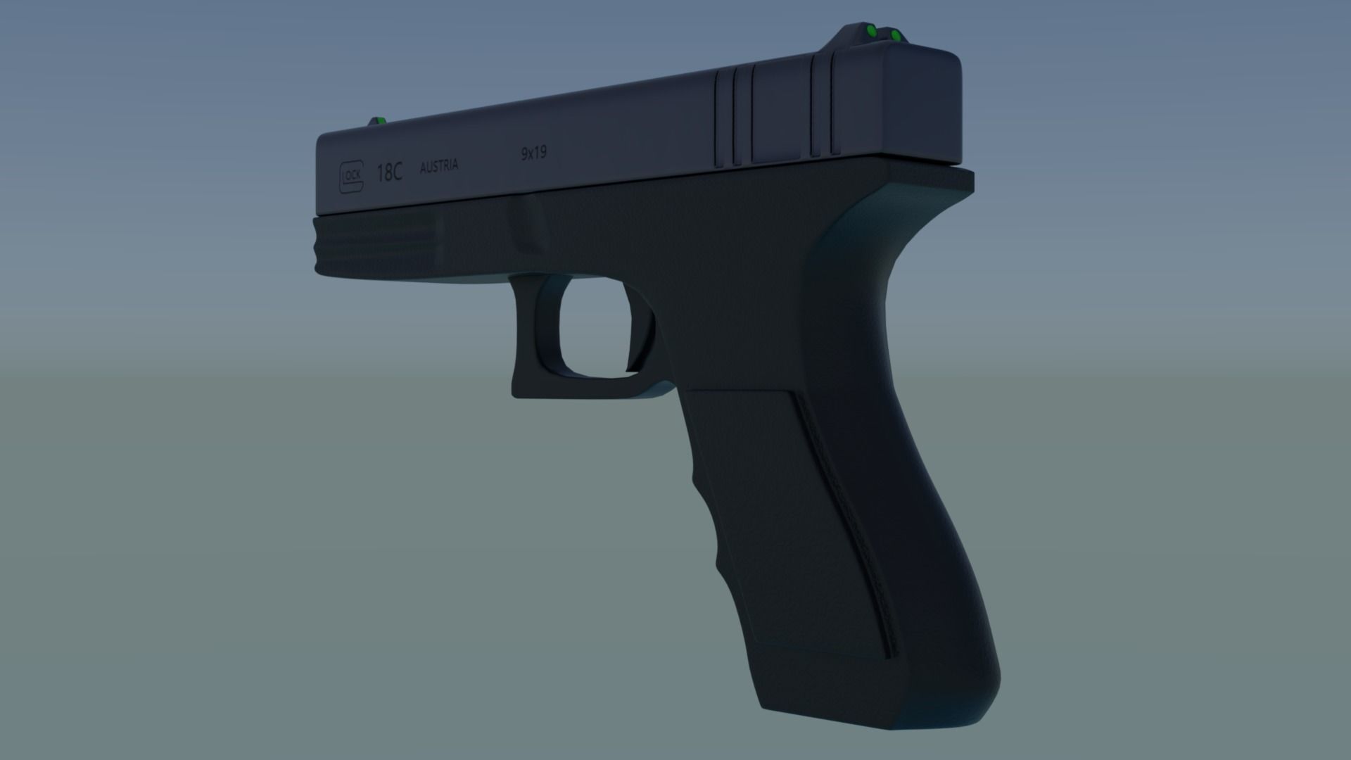 Glock 18c 3D model | CGTrader