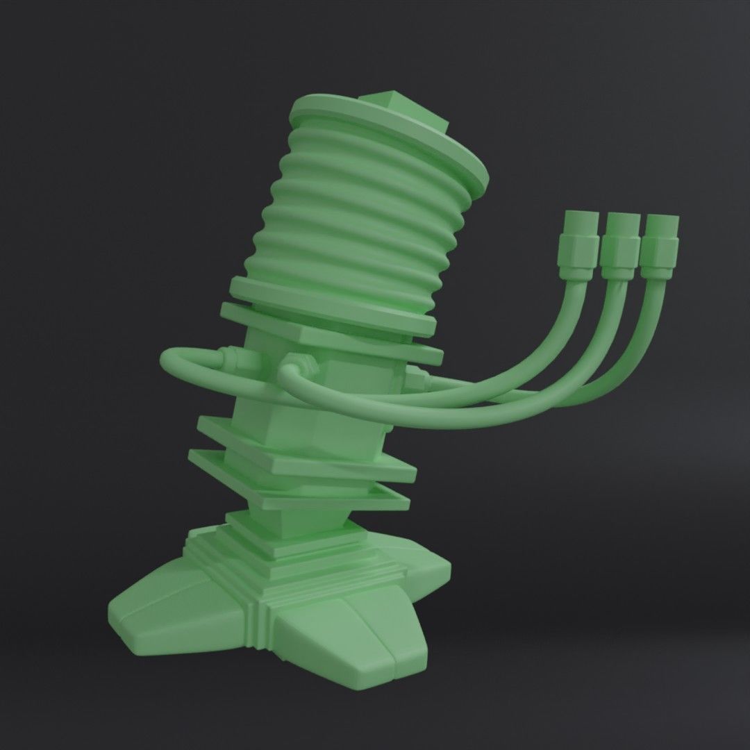 Silent Running Louie - Drone 3 3D model 3D printable | CGTrader