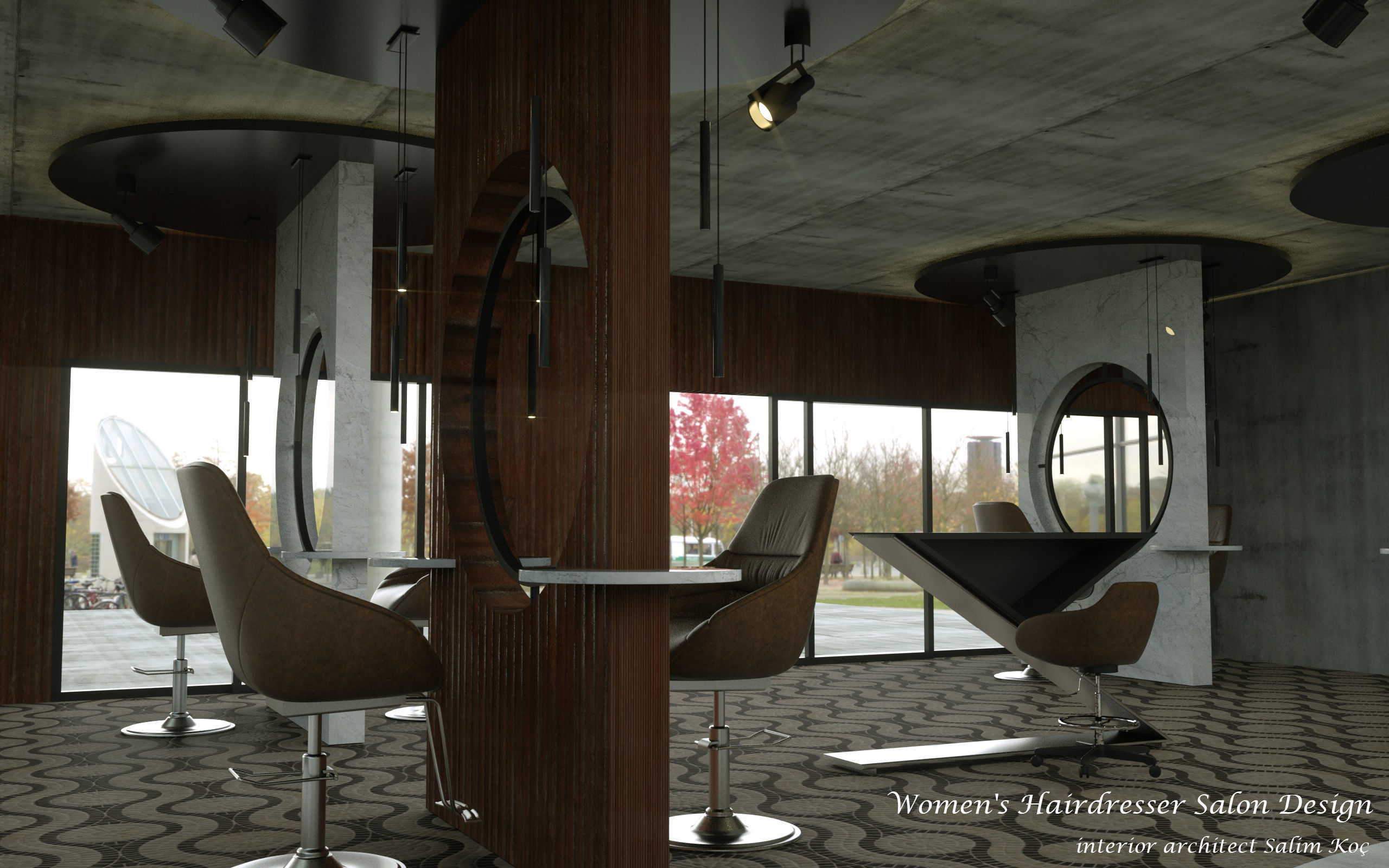 Women Hair Salon 3D model 3D model | CGTrader