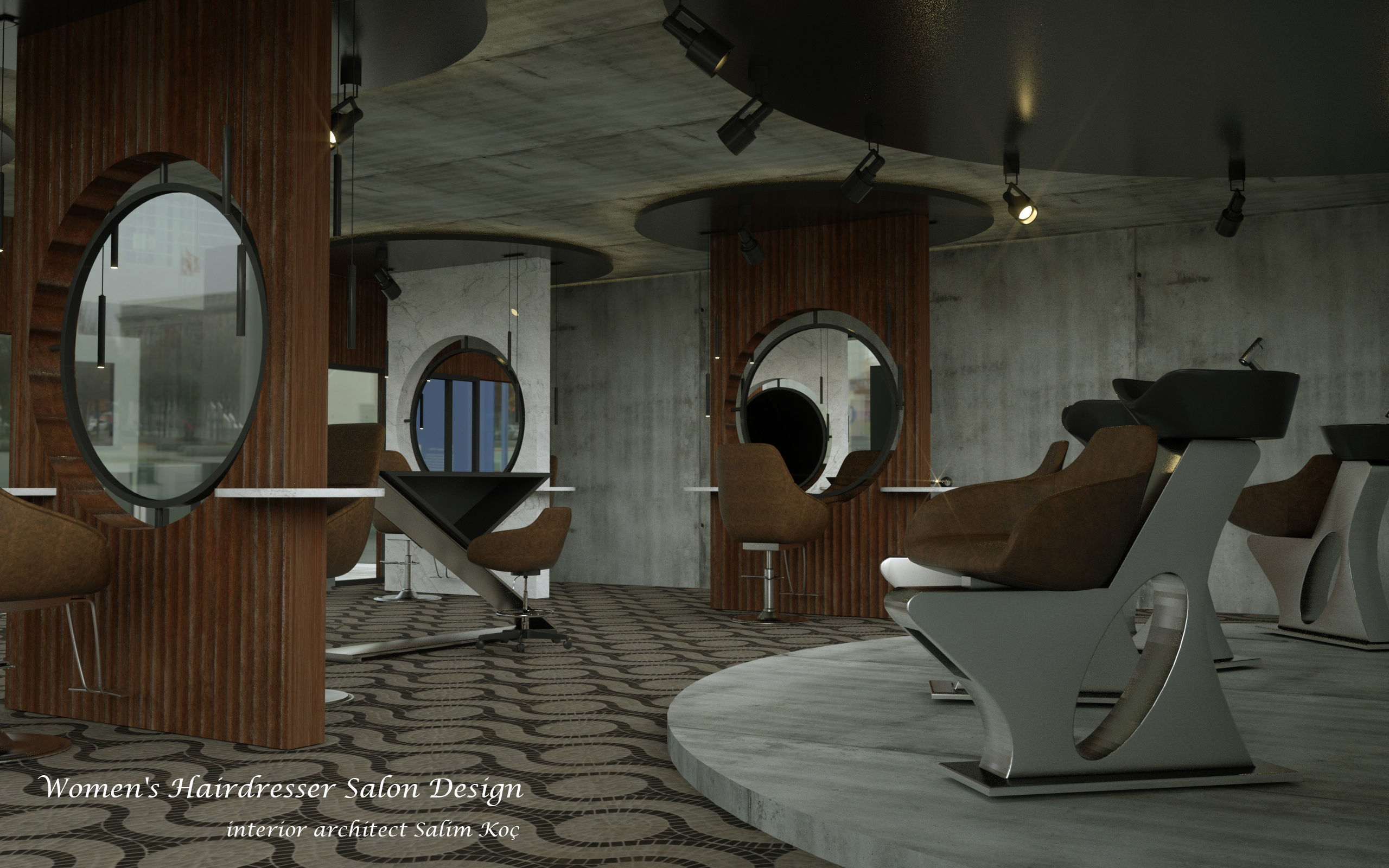 Women Hair Salon 3D model 3D model | CGTrader