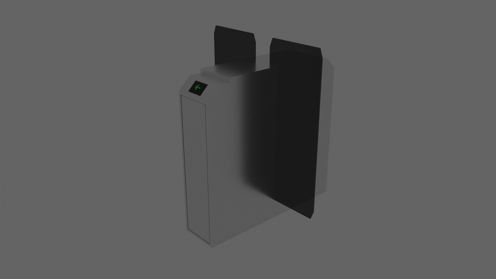 Simple turnstile free 3D model | CGTrader