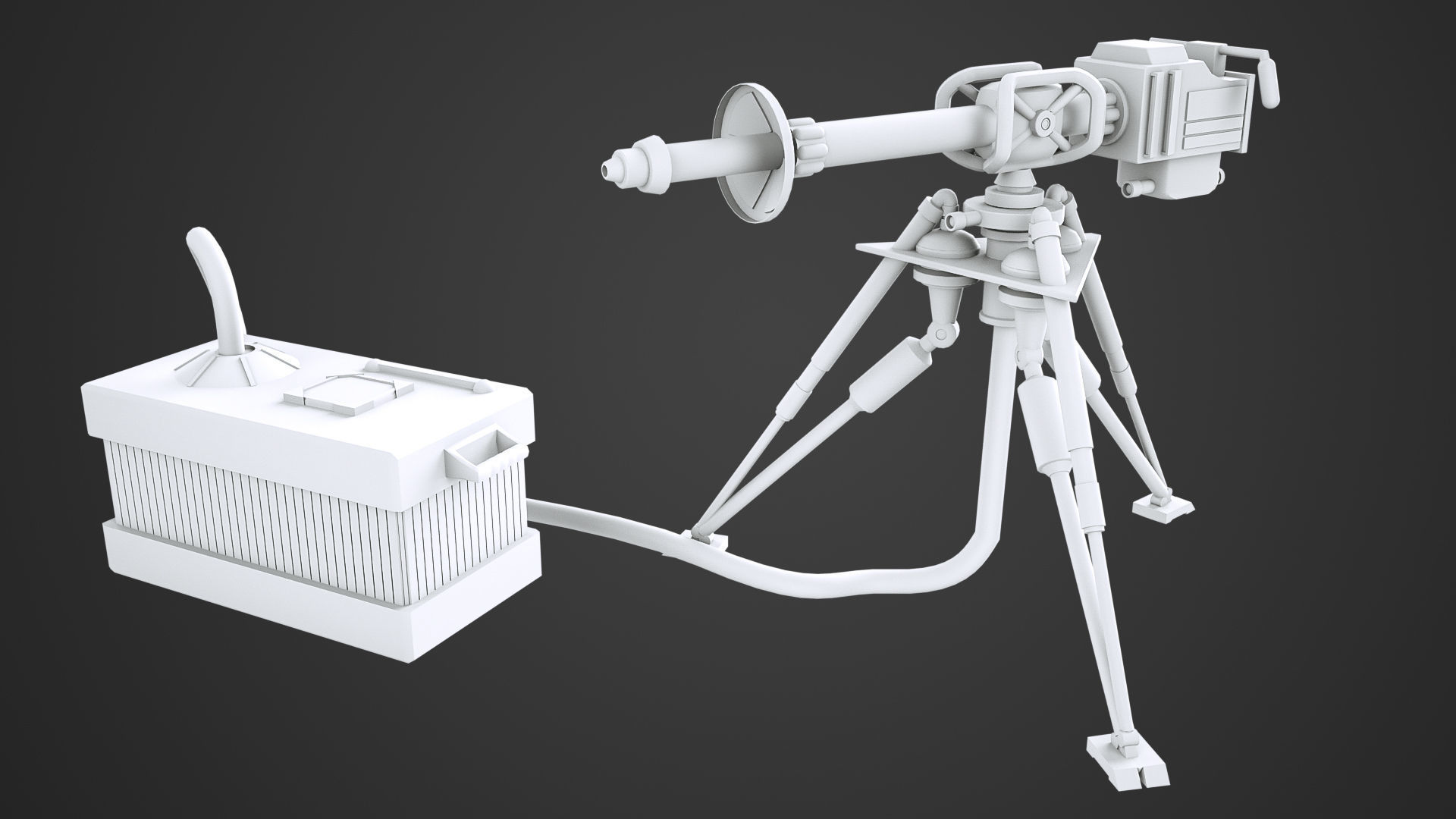E-WEB Blaster 3D model | CGTrader