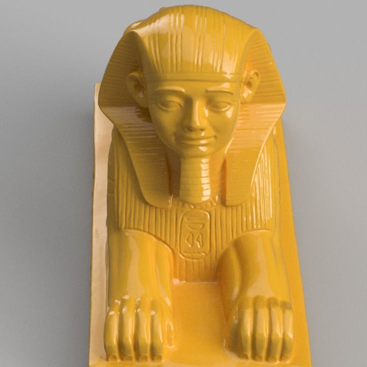 Sphinx 3D print 3D model 3D printable | CGTrader