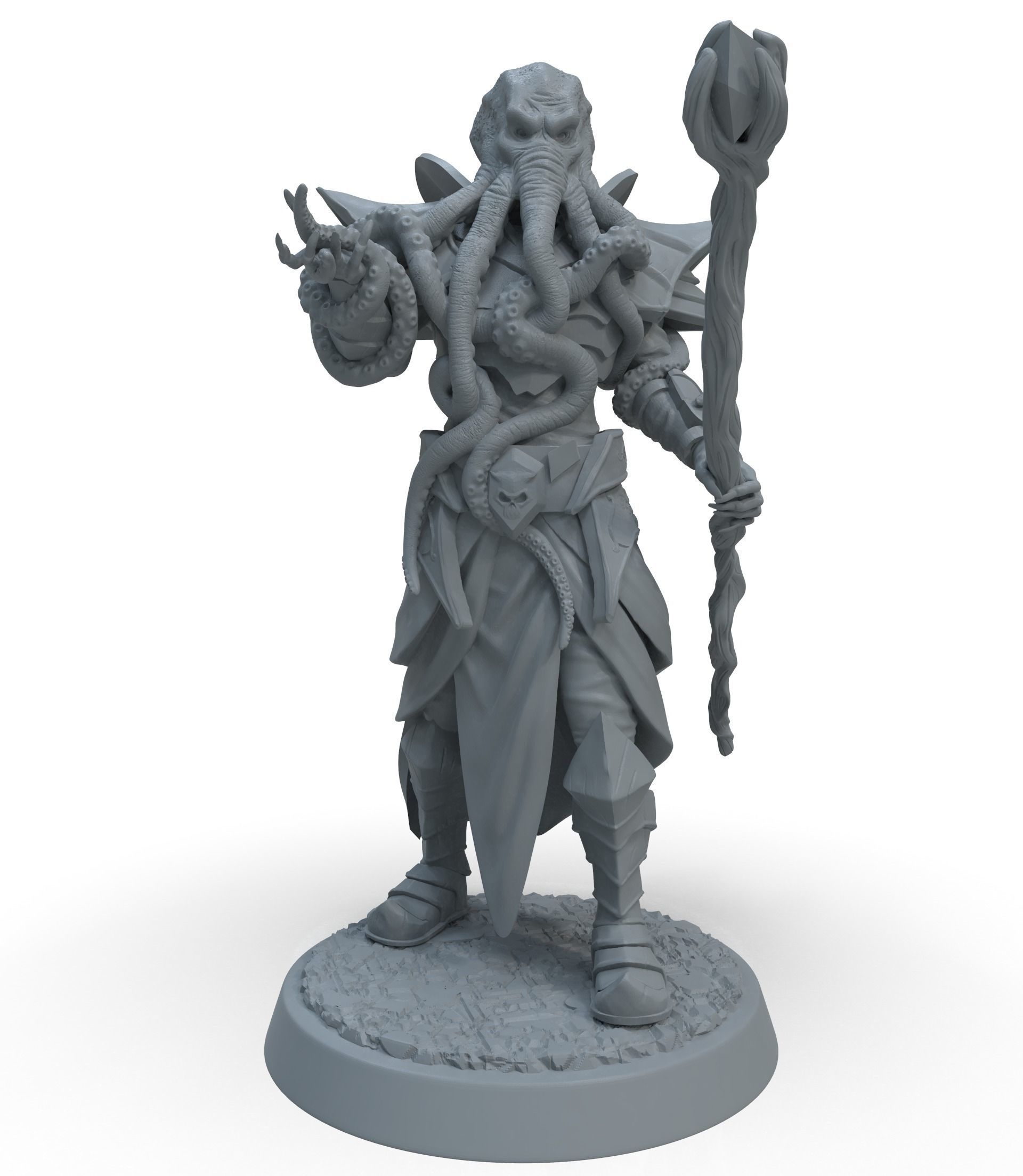 Mind Flayer 3D model 3D printable | CGTrader