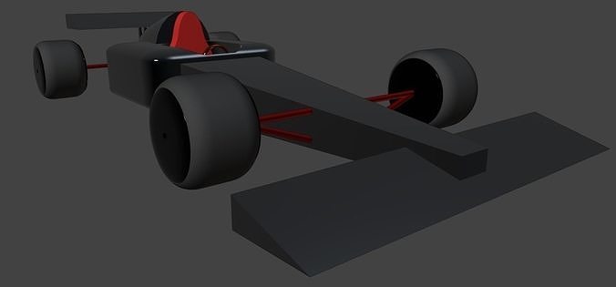 Race Car F1 Style 3D model | CGTrader
