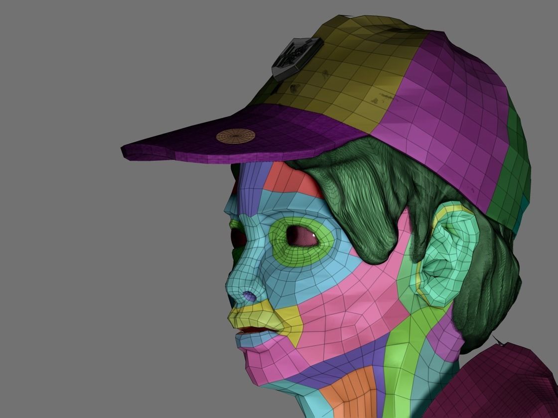 Japanese actor with initial GA 3D model | CGTrader