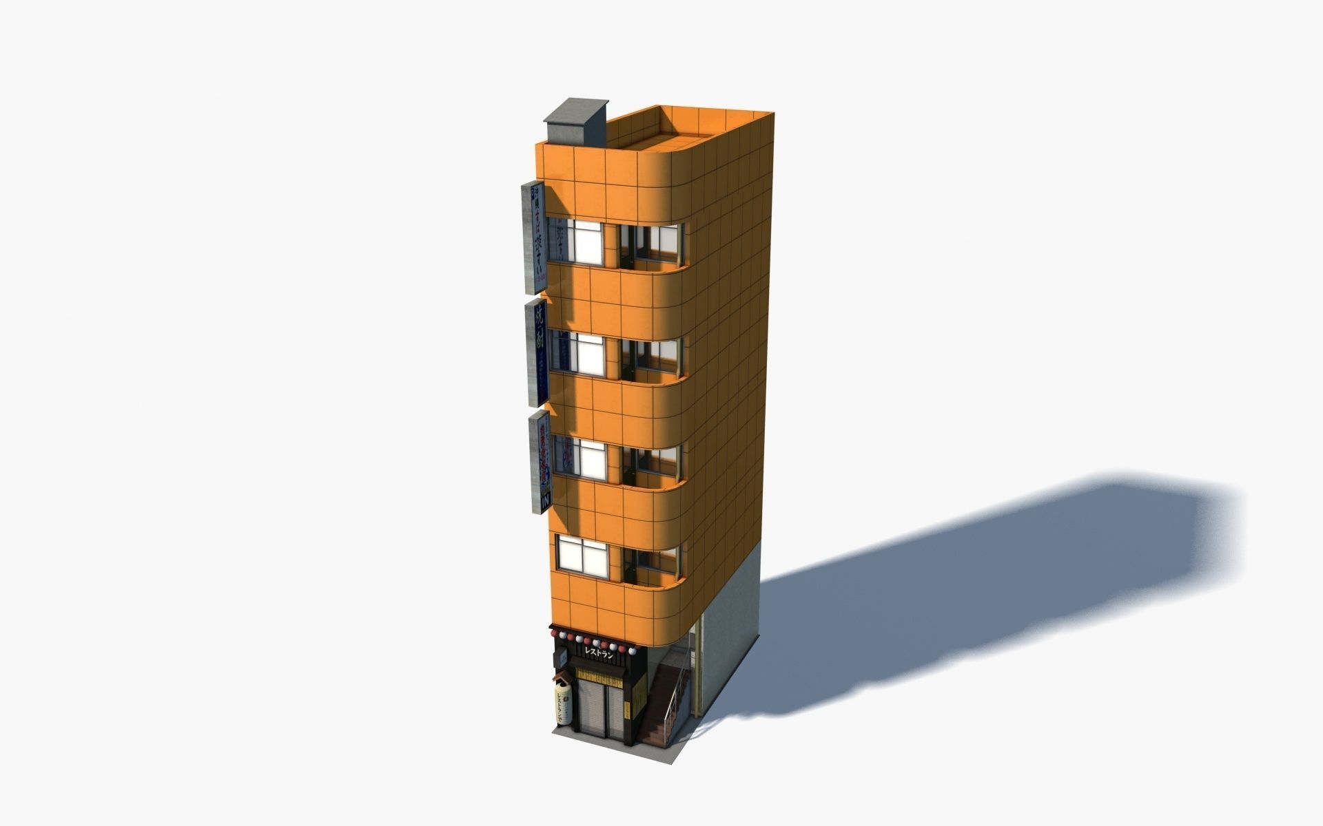 Building A4 3D model | CGTrader